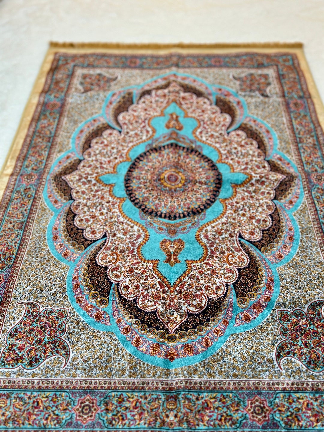Portable Prayer Mat Ramadan Gift Prayer Rug for Muslim Sajadah Premium ...