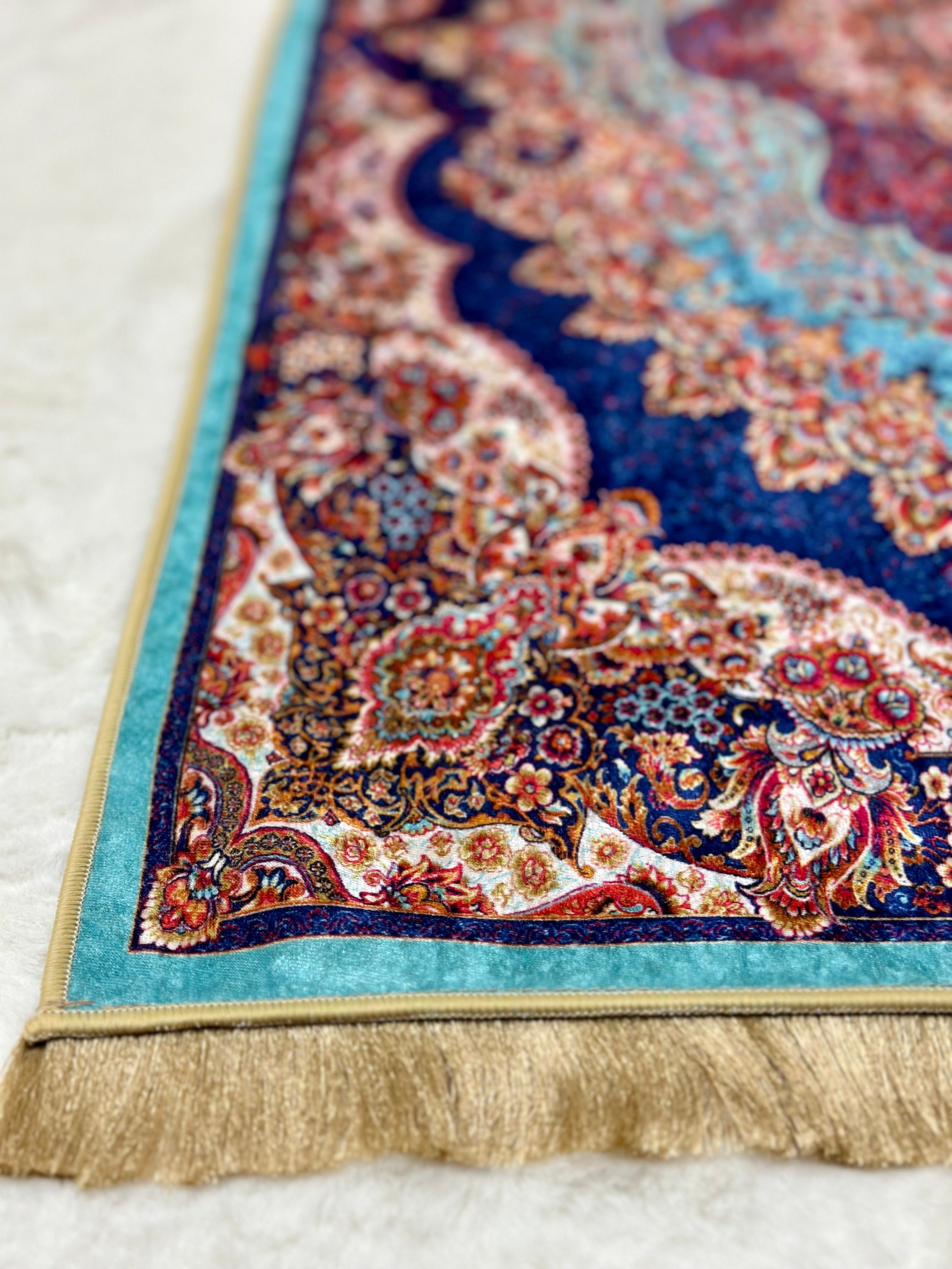 Prayer Rug Set, Muslim Prayer Mat, Prayer Mat Set, Prayer Rug and ...