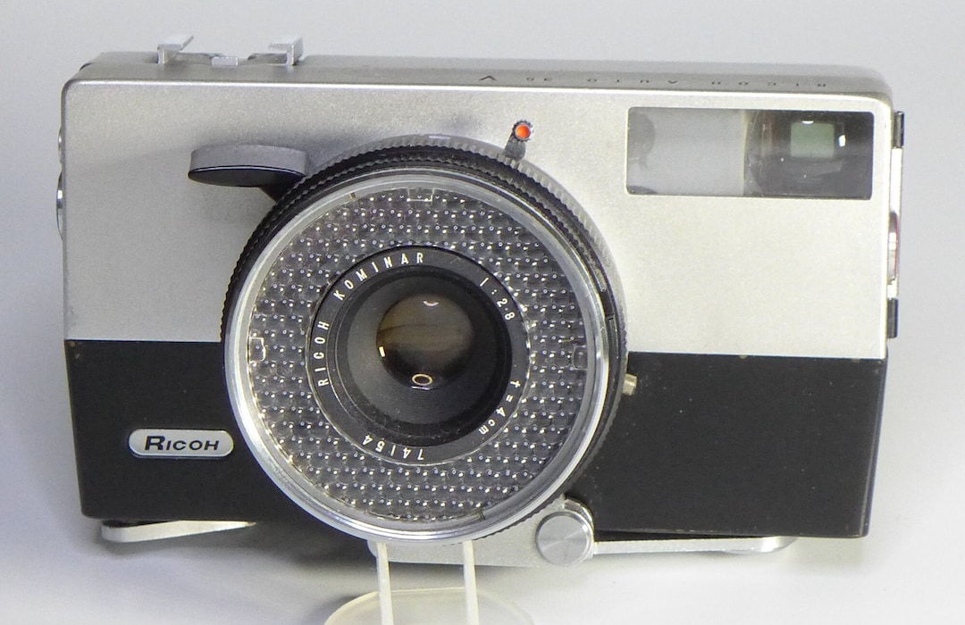 Vintage Ricoh Auto 35 V Film Camera, Riken 40mm Lens, 1961 (AS-IS) - Etsy