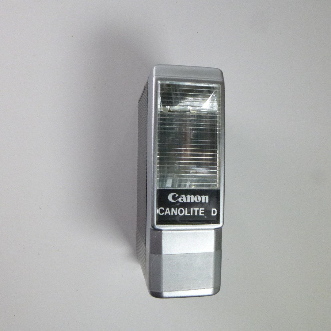 Canon Canolite D Compact Camera Flash Vintage Used Compact Direct Mount ...