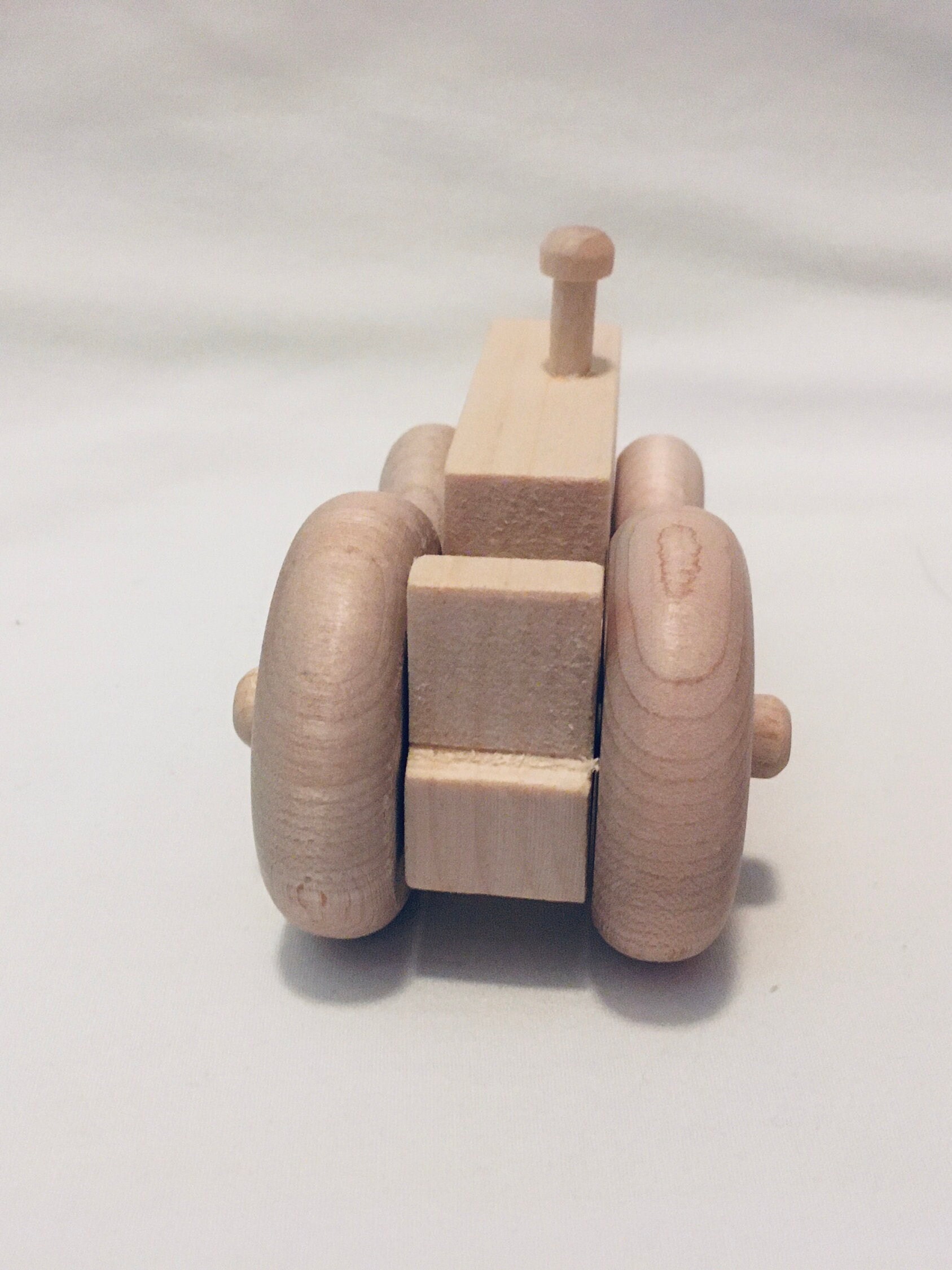 Handmade Wooden Toy Farm Tractor - Etsy