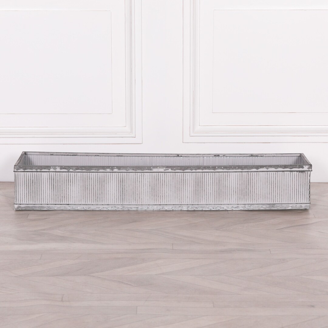 Metal Window Box Planter Xtra Large Indoor Outdoor Use - Etsy UK