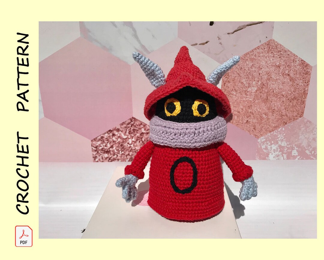 Orko Doll With Hat Crochet Pattern Inspired Troll Amigurumi - Etsy