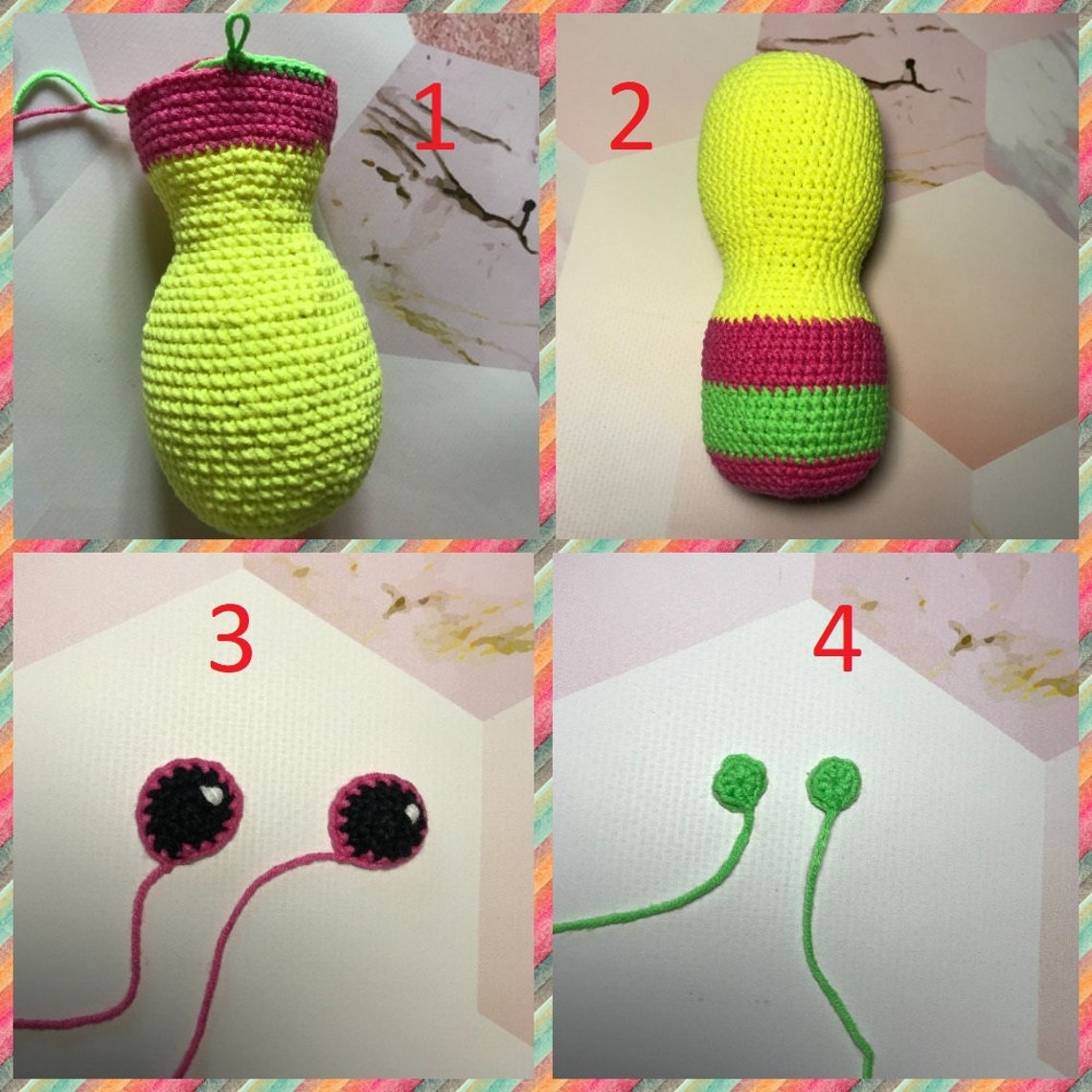 Mr. Dinkles Crochet Pattern Inspired Trolls Toy Amigurumi DIY - Etsy