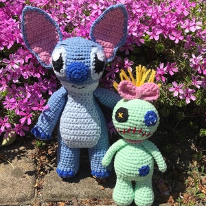 Stitch and Scrump Crochet Pattern Inspired Voodoo Doll Amigurumi ...