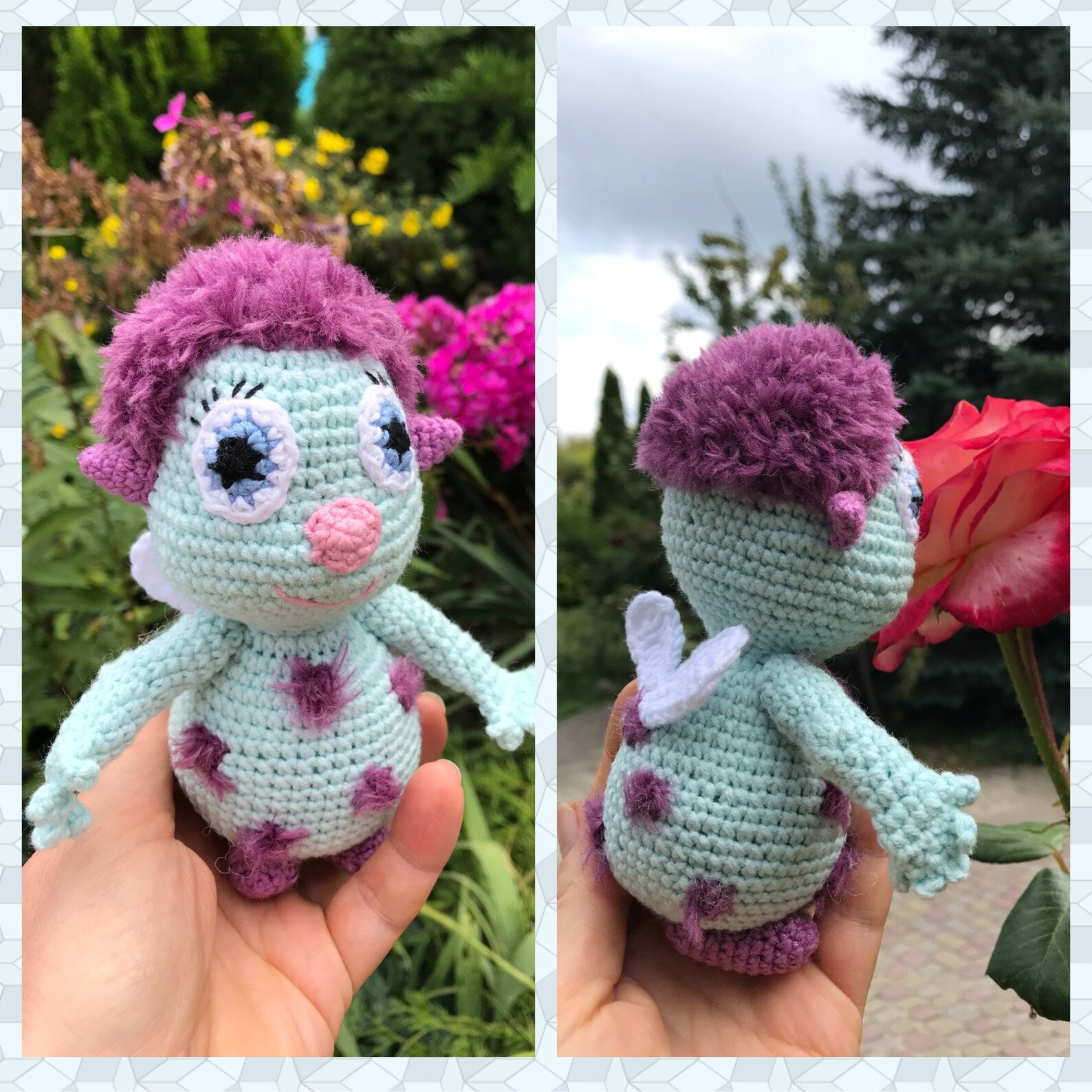 Bibble Fairy Crochet Pattern Inspired Fairy Plush Amigurumi Tutorial ...