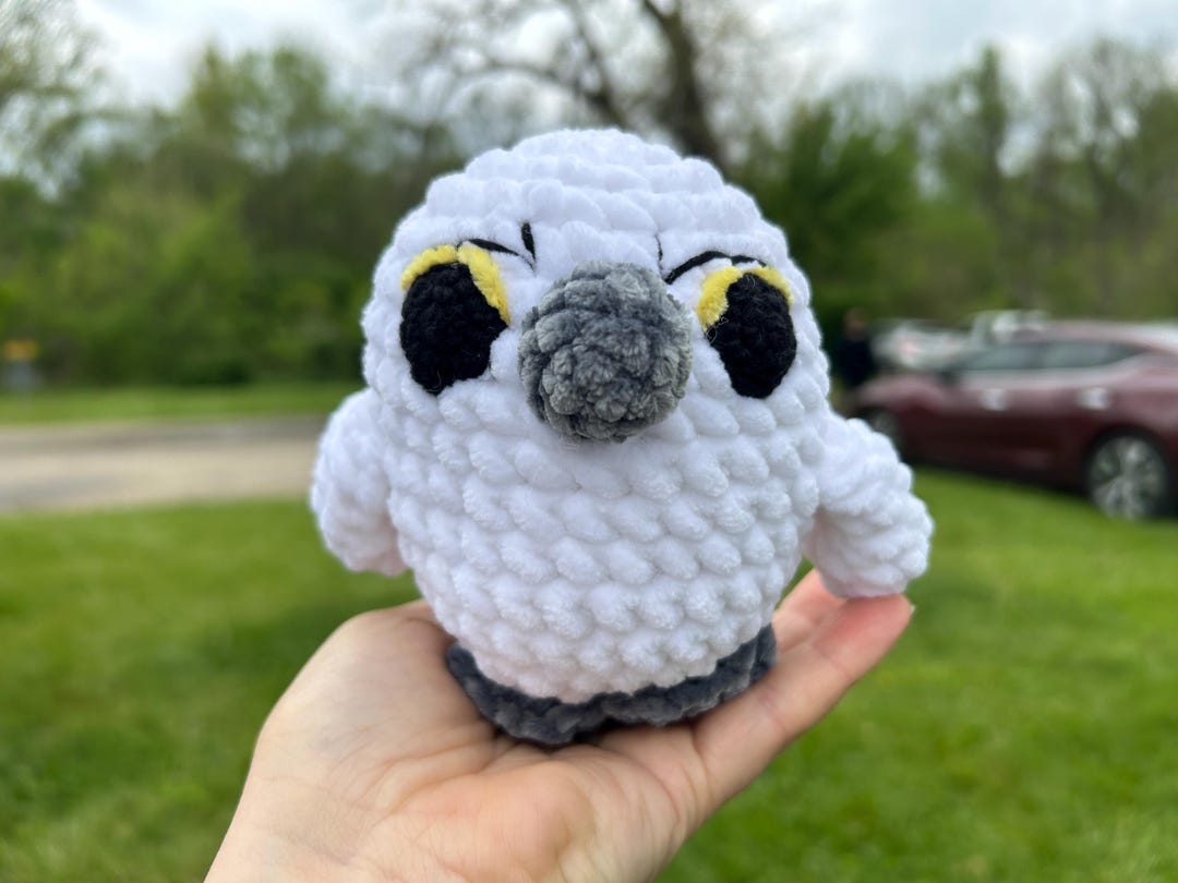 Baby Chubby Bird Crochet Inspired Plushie Kawaii Penguin Puffin Custom ...