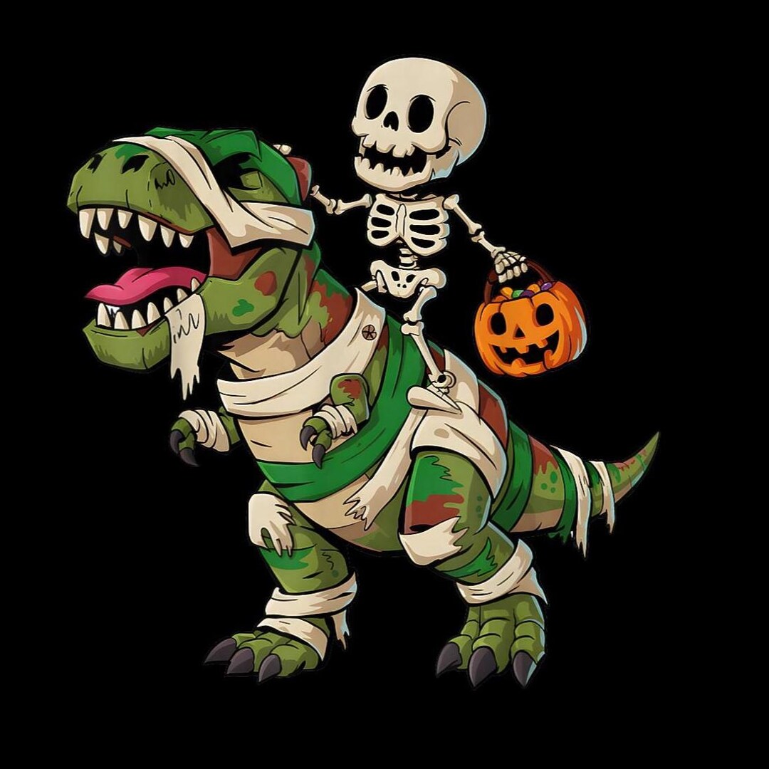Ghost Dinosaur T Rex PNG, Funny Boo Halloween, Spooky Dino, Trick or ...
