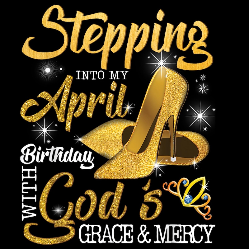 April Birthday Clipart - Etsy