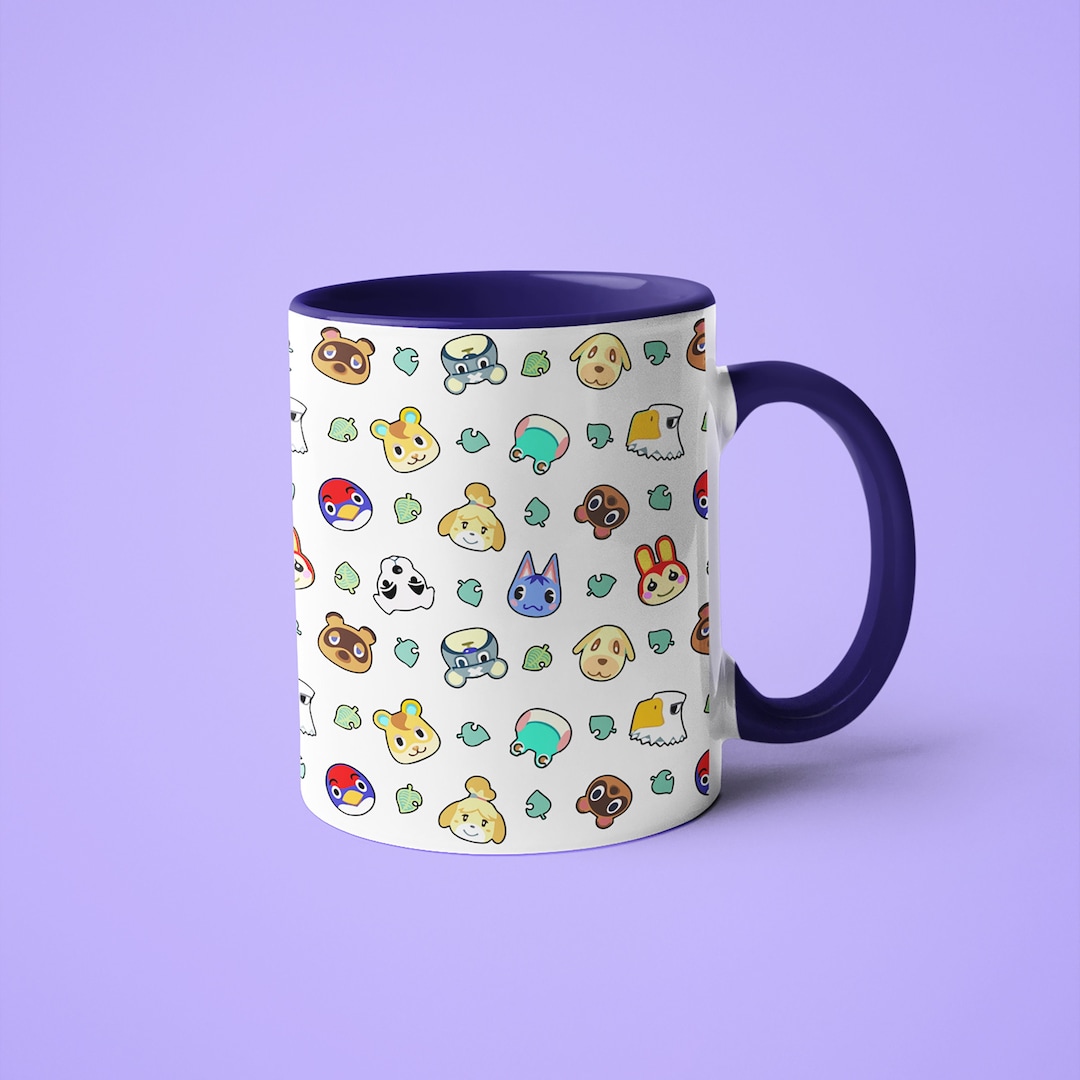 Animal Crossing Mug: New Horizons Character Pattern Coffee Mug - Etsy