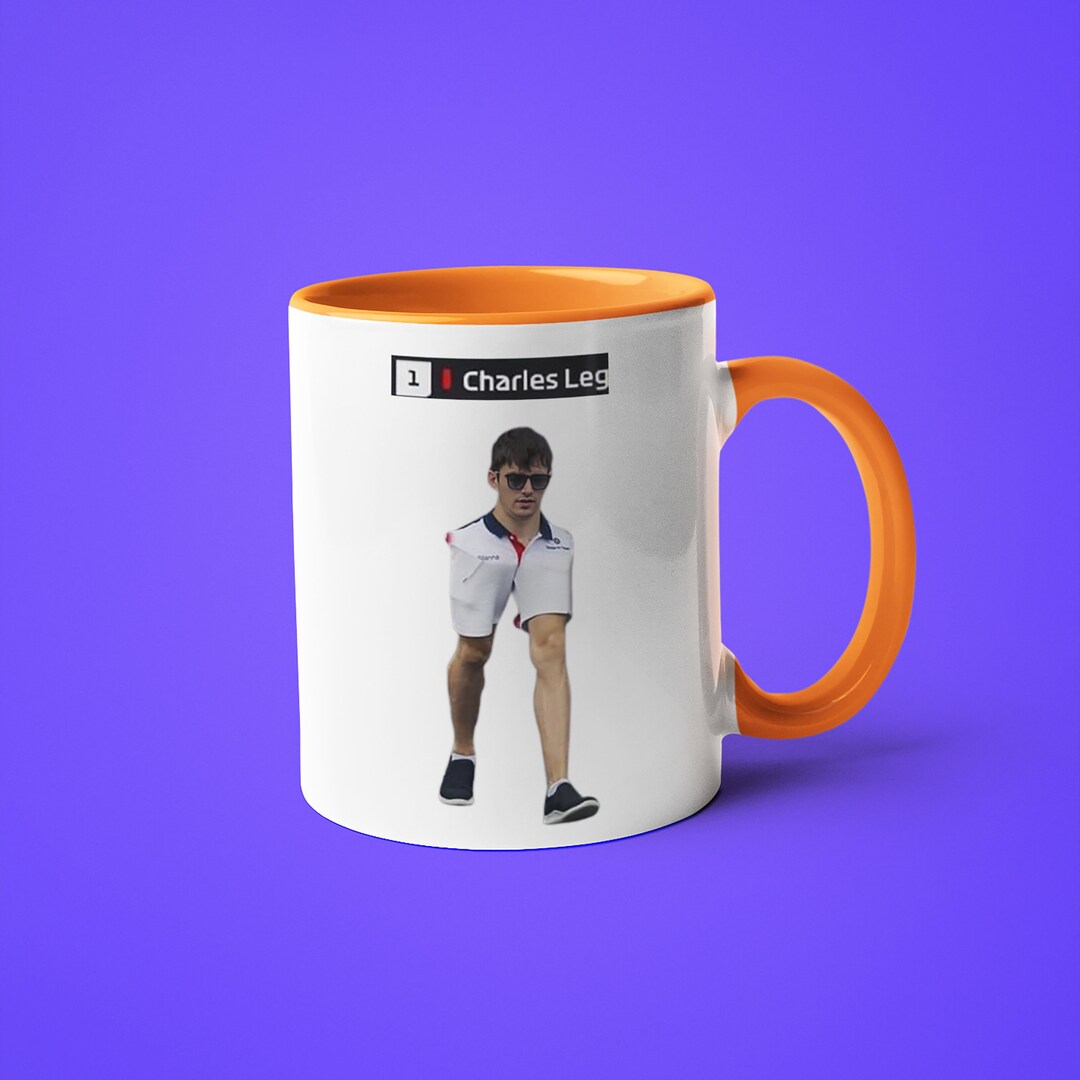 Charles Leg Mug Charles Leclerc Meme Mug Cadeau drôle pour - Etsy France