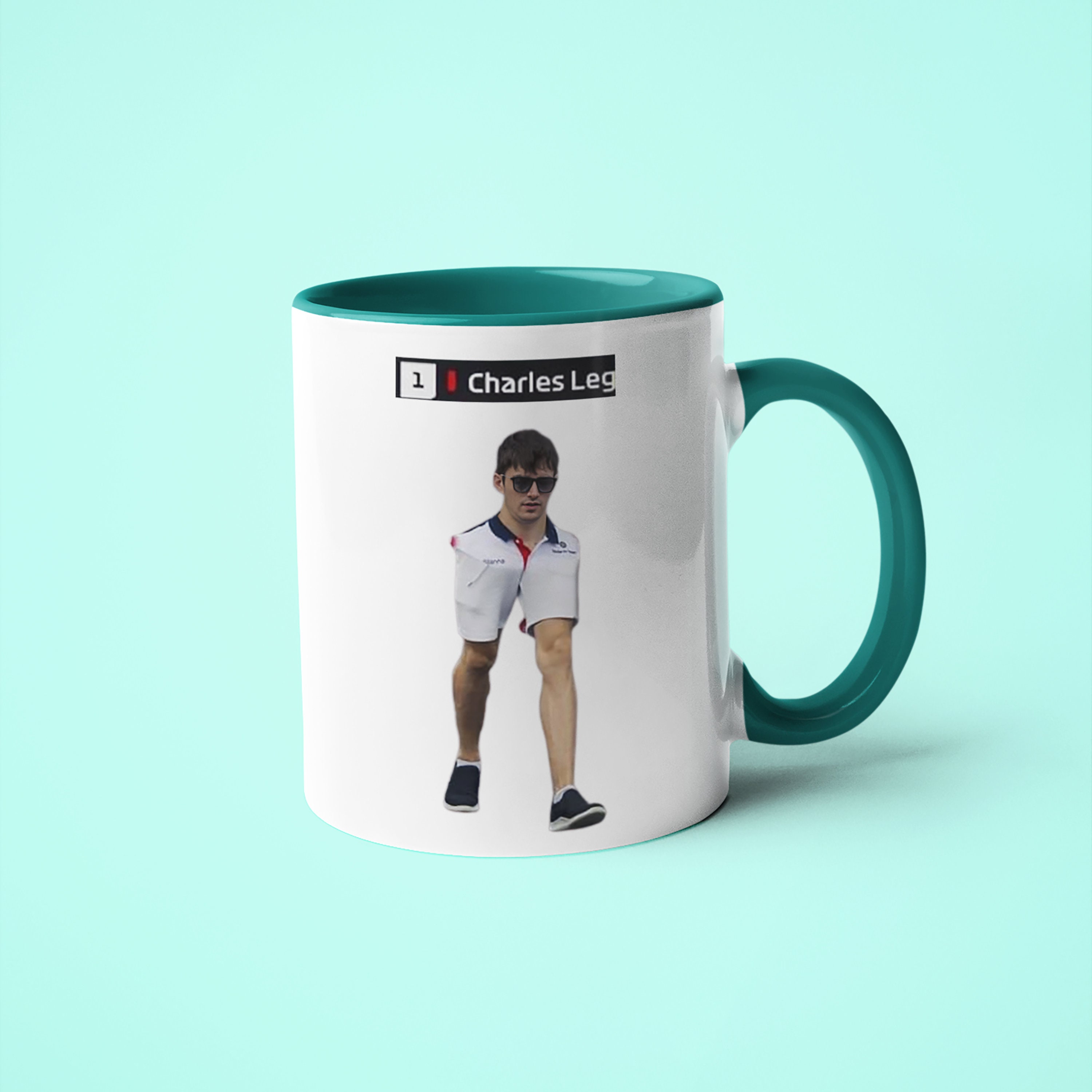 Charles Leg Mug Charles Leclerc Meme Mug Cadeau drôle pour - Etsy France