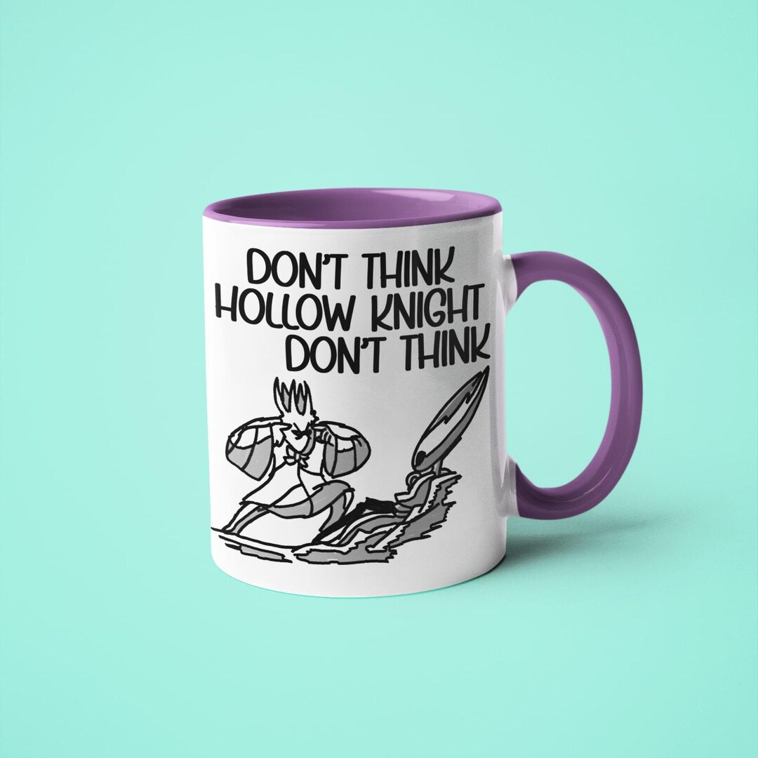 Hollow Knight Coffee Mug: Funny Gamer Cup, Minimalist Design - Etsy