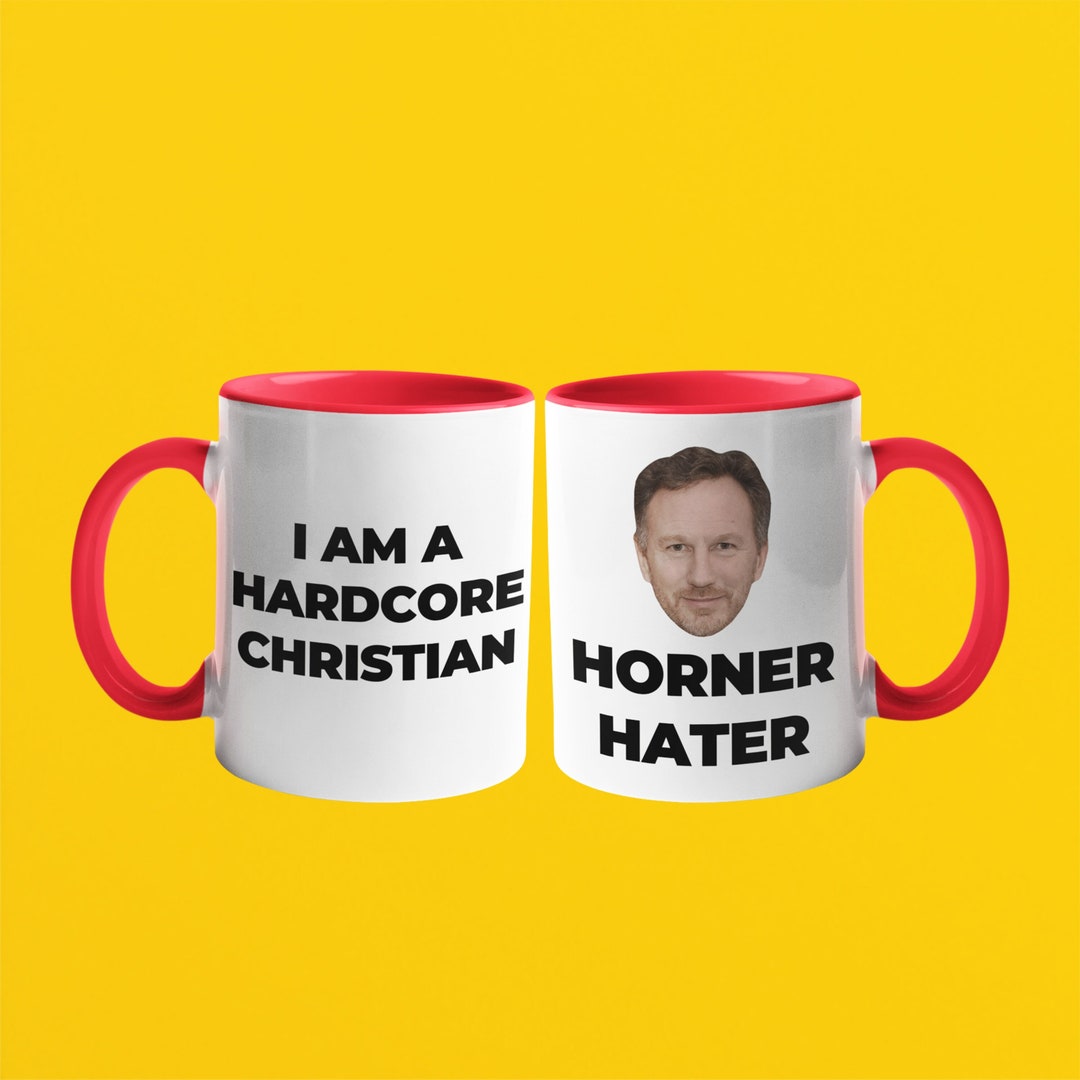 Christian Horner Hater Mug: Formula 1 Fan Gift - Etsy