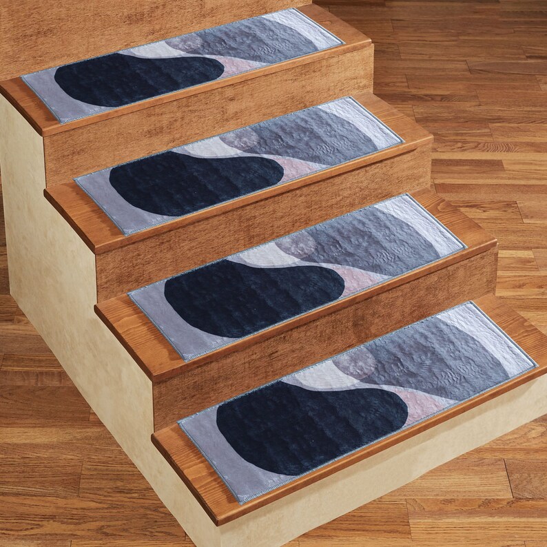 Abstract Stair Treads Carpet, Stair Runner, Stair Landing, Stair Tread ...