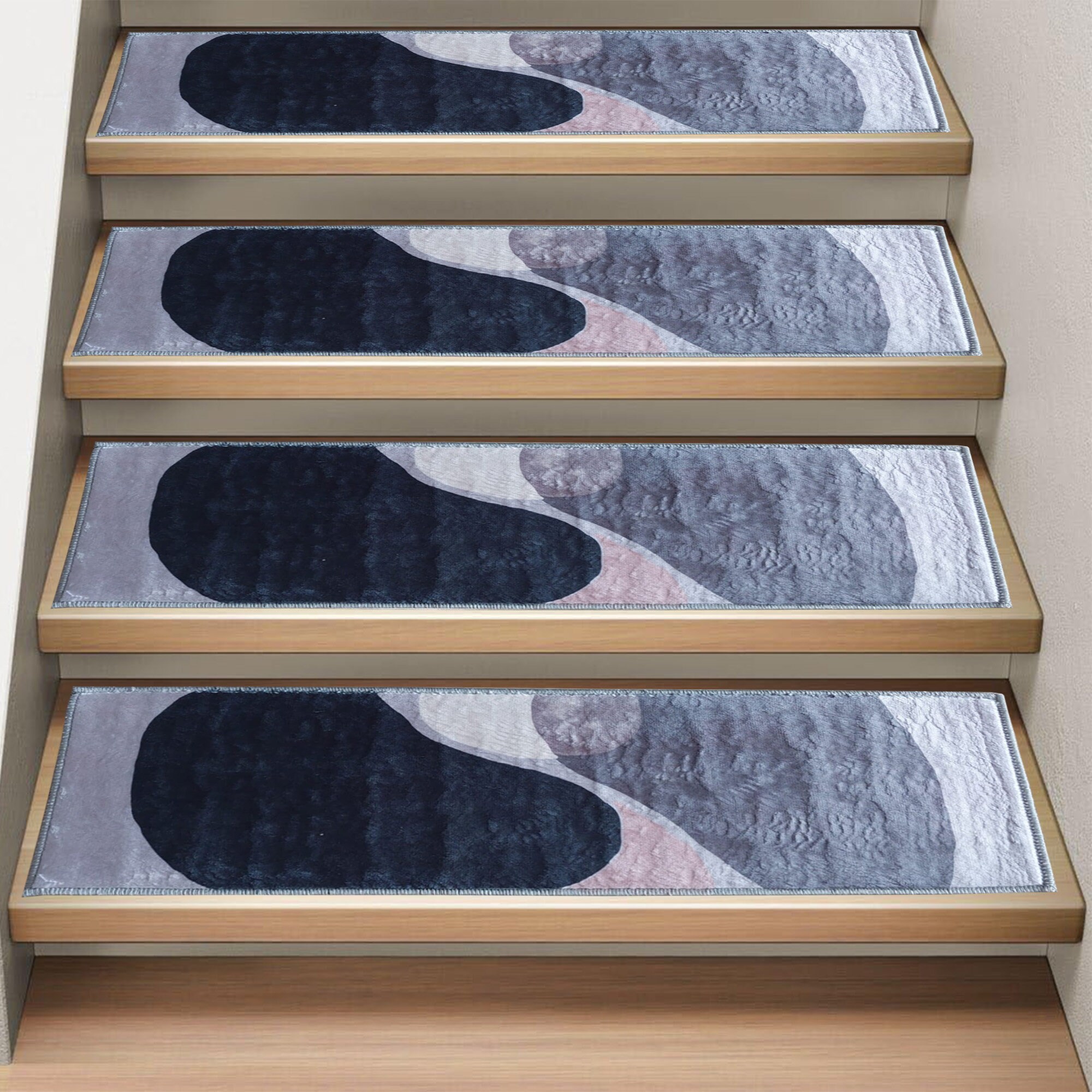 Abstract Stair Treads Carpet, Stair Runner, Stair Landing, Stair Tread ...