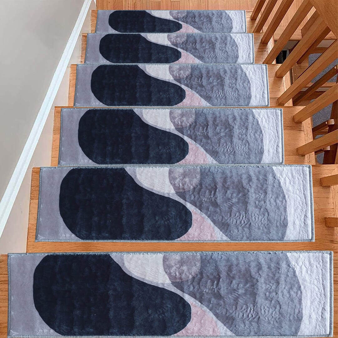 Abstract Stair Treads Carpet, Stair Runner, Stair Landing, Stair Tread ...