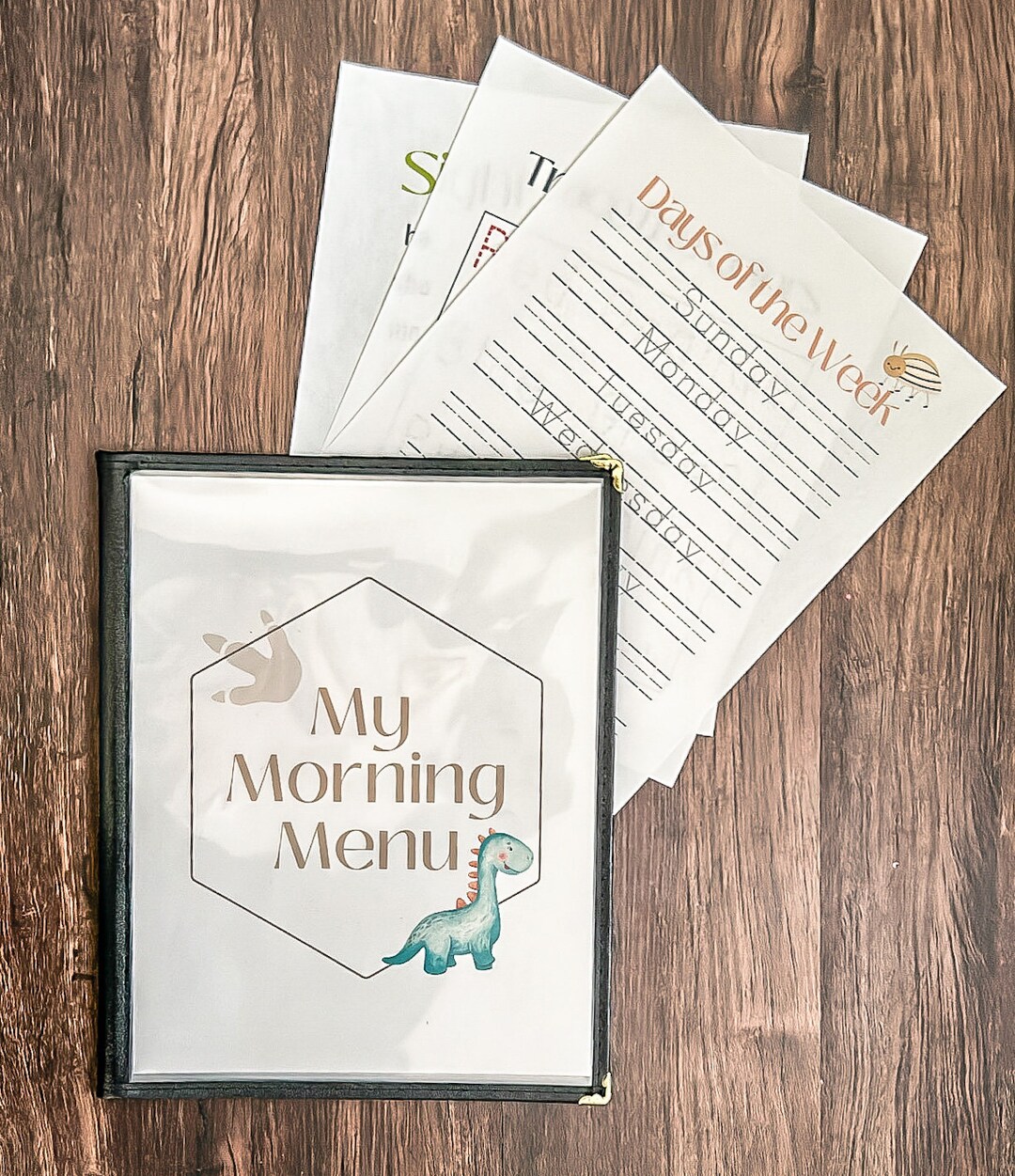 Morning Menu | Instant Download | Morning Basket | Preschool ...