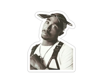 Tupac Shakur Vinyl Decal Rapper Sticker - Etsy Canada