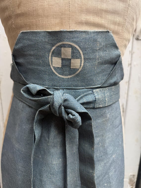 Antique Japanese traditional Samurai apron - Gem