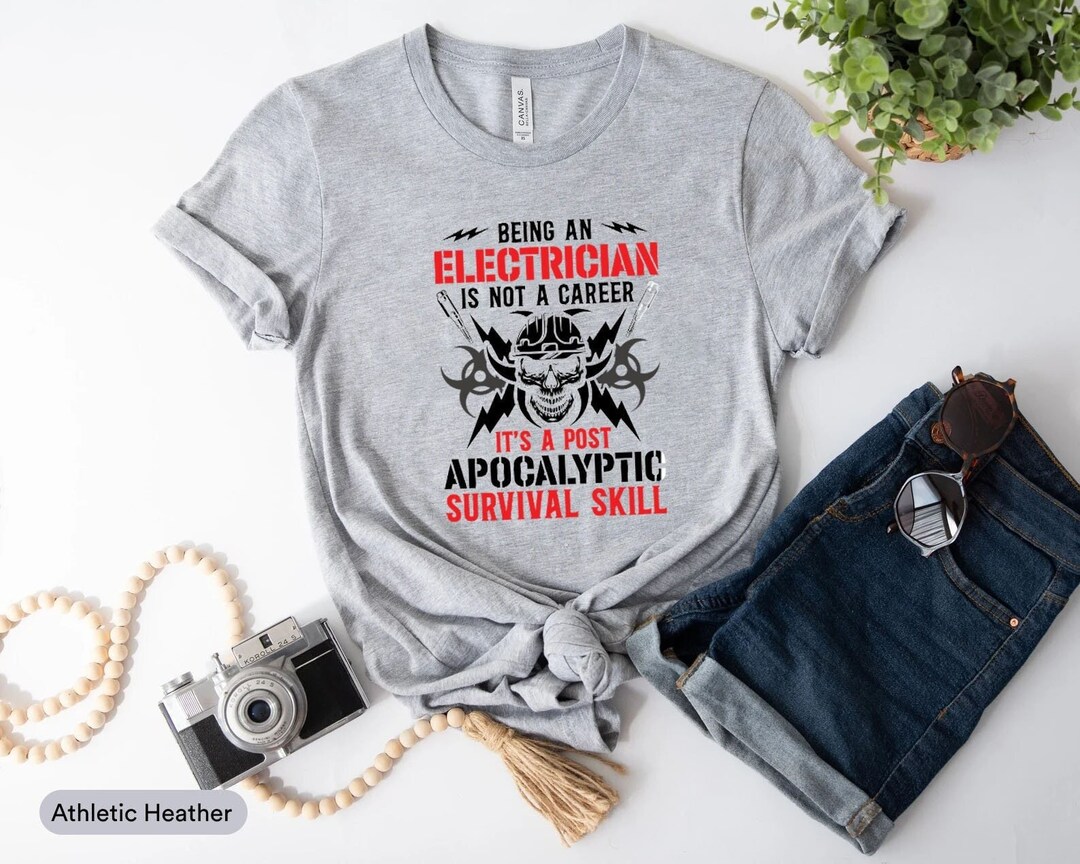 Being an Electrician is Not A Career Shirt, Gift for Electrician, Cool ...