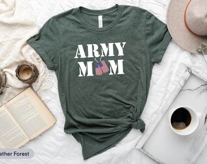 Army Mom Shirt, Mothers Day Gift, Military Mom Shirt, Navy Mom Shirt ...
