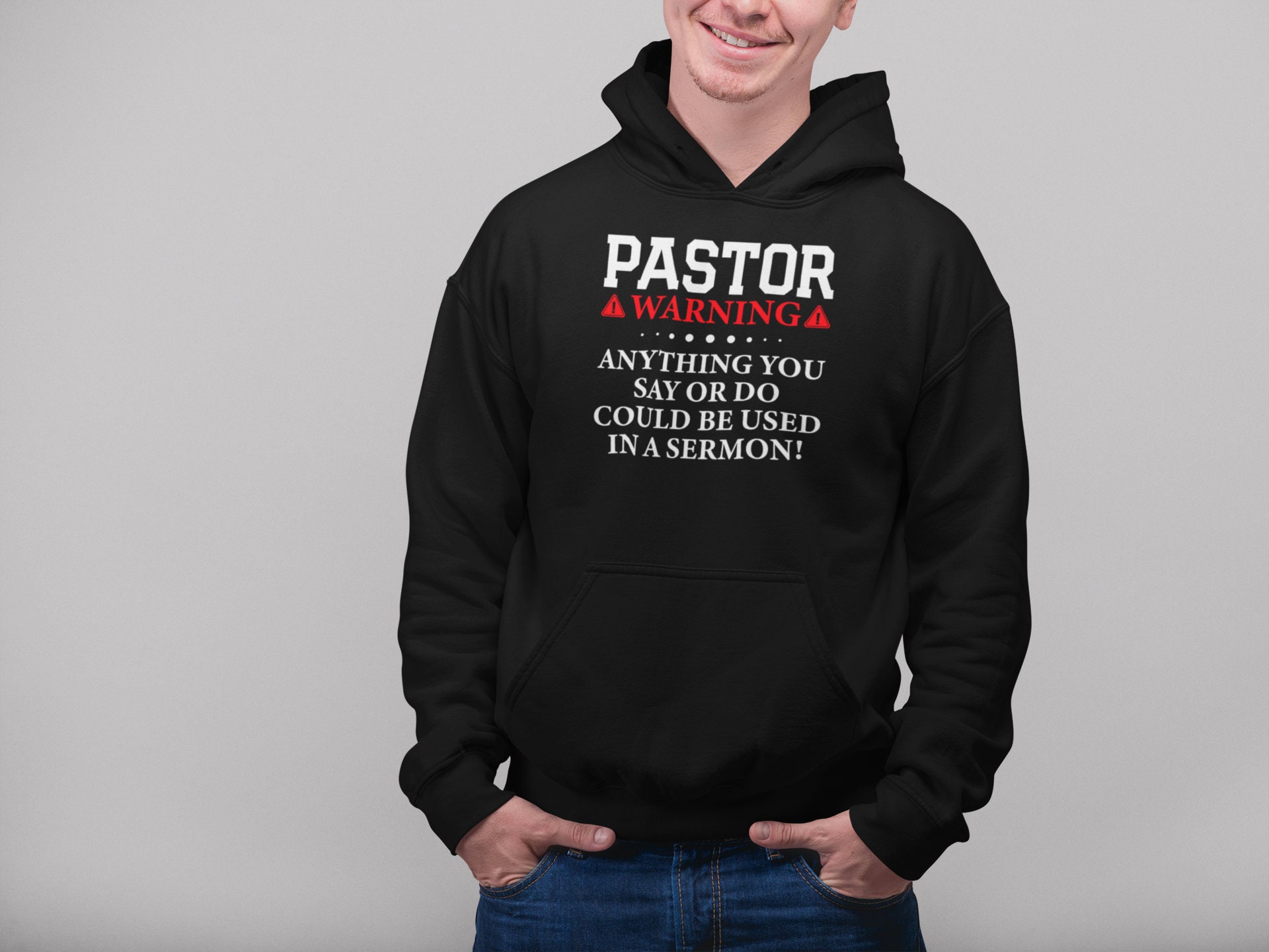 Pastor Warning Shirt, Pastor Appreciation Gift, Funny Preacher Shirt ...