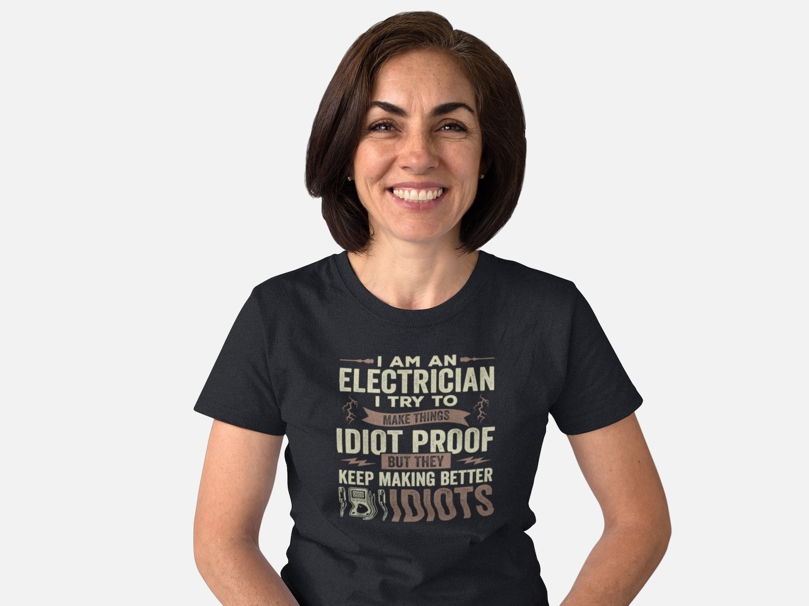 I'm an Electrician Shirt, Electrician Job Shirt, Electrician Grad Gift ...