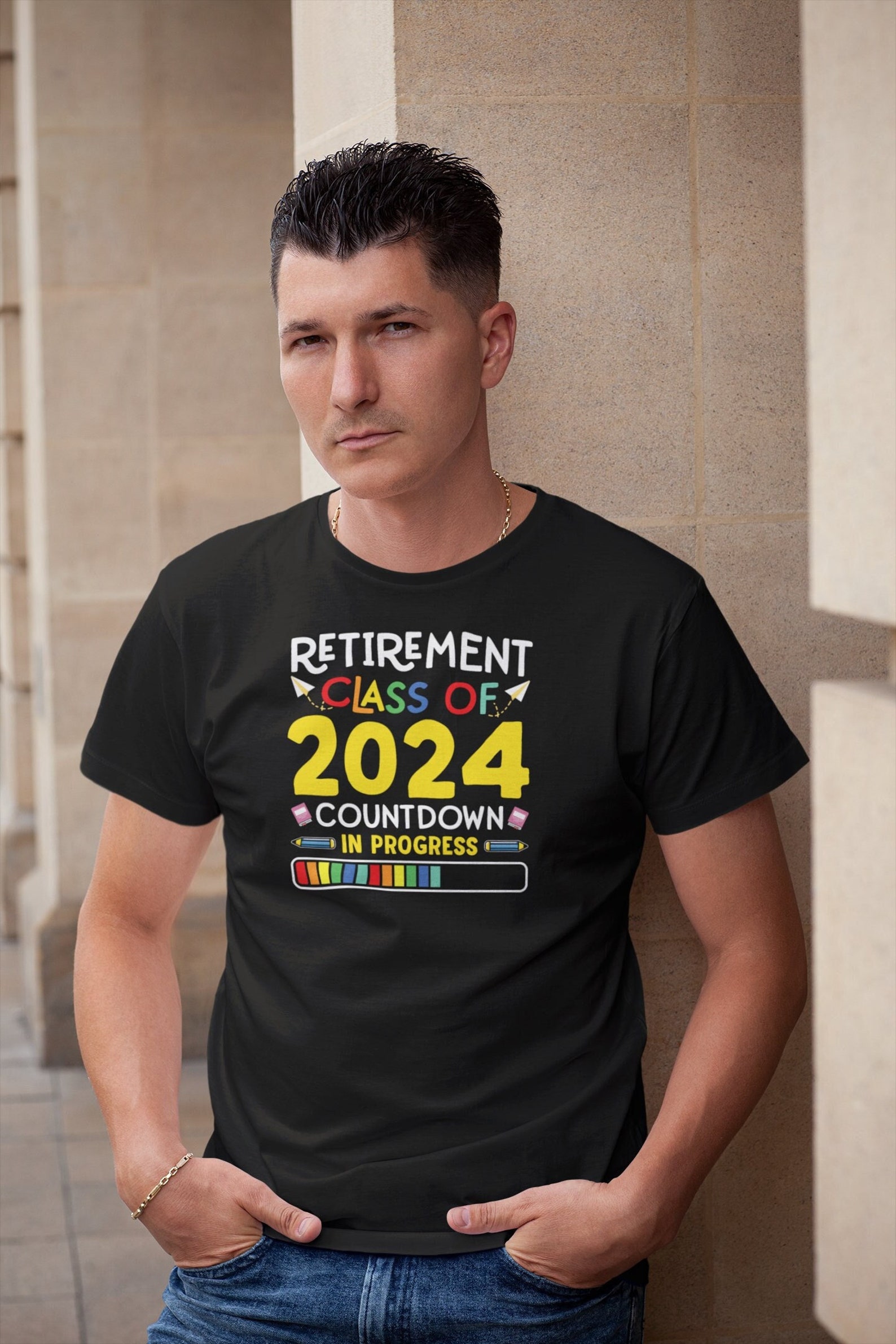 Retirement Class of 2024 Countdown in Progress Shirt, Funny Retired ...