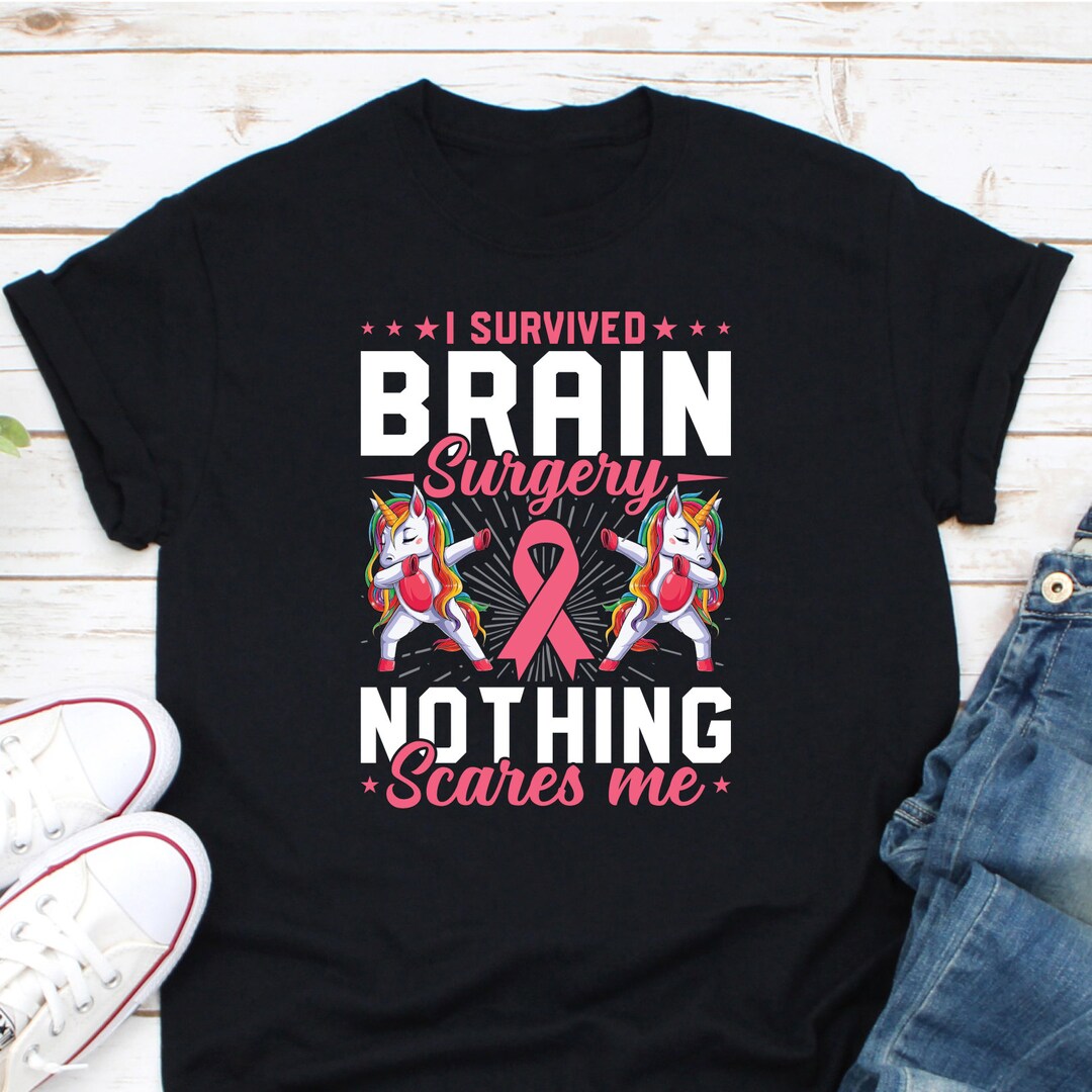 I Survived Brain Surgery Shirt, Brain Surgery Survivor, Chiari ...