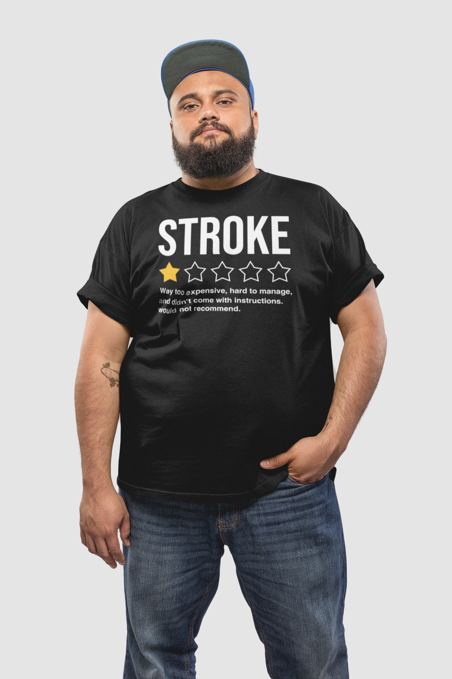 Stroke Survivor Shirt, Heart Disease Survivor Shirt, Stroke Warrior ...