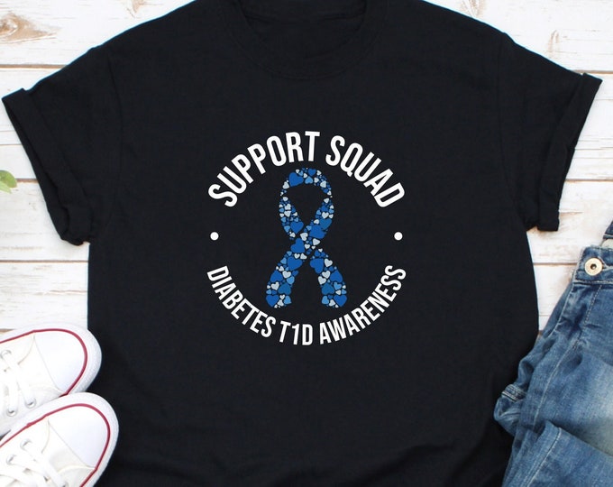 Type One Warrior Shirt, Type 1 Diabetes Awareness Shirt, Type 1 Strong ...