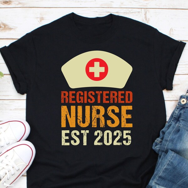 Nurse 2025 Shirt - Etsy