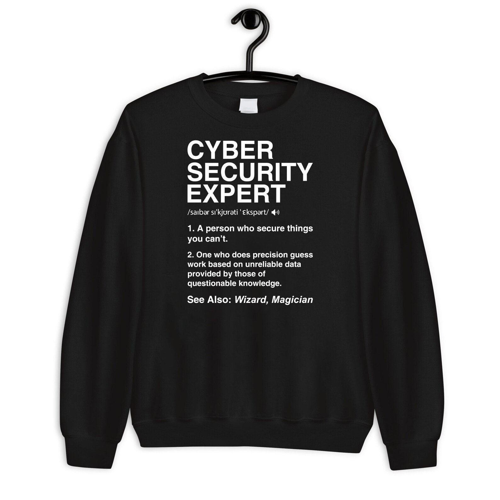 Cyber Security Expert Definition Shirt, Computer Hacking Shirt, Cyber ...