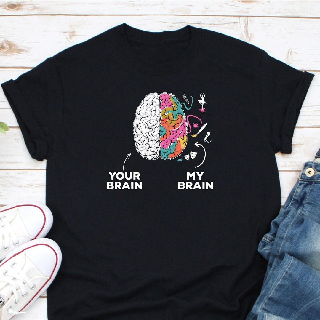 Your Brain My Brain Shirt, Autism Awareness Shirt, ADHD Brain Shirt ...