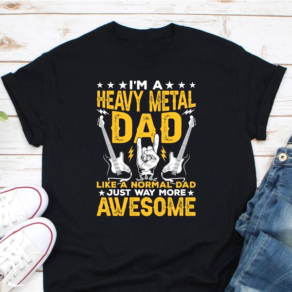 Heavy Metal Dad Shirt - Etsy
