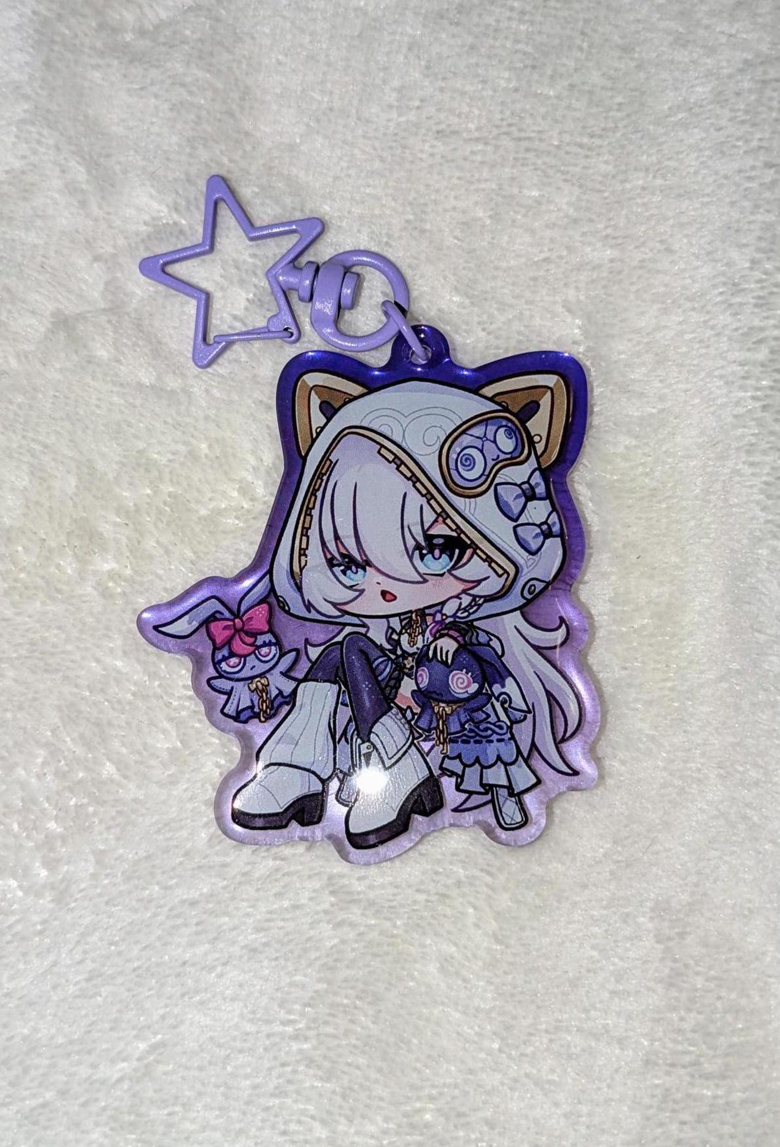 Honkai Impact 3rd Acrylic Keychains - Mei Kiana Bronya Elysia Theresa ...