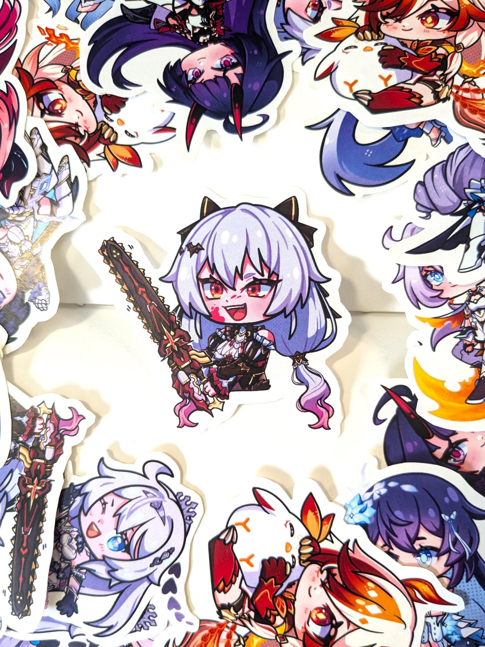 Honkai Impact 3rd Cute Chibi Stickers - Etsy