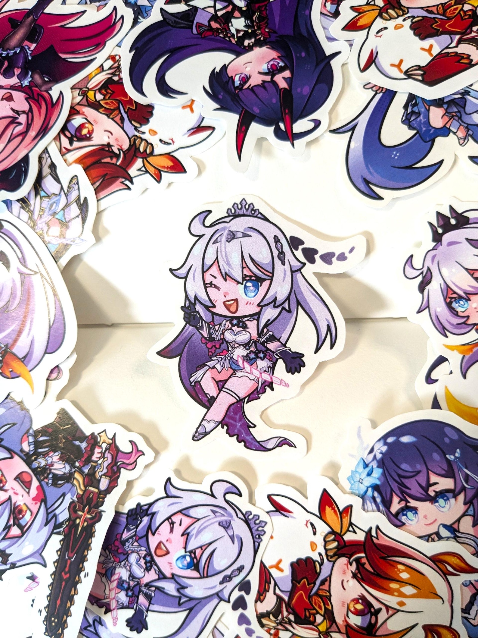 Honkai Impact 3rd Cute Chibi Stickers - Etsy