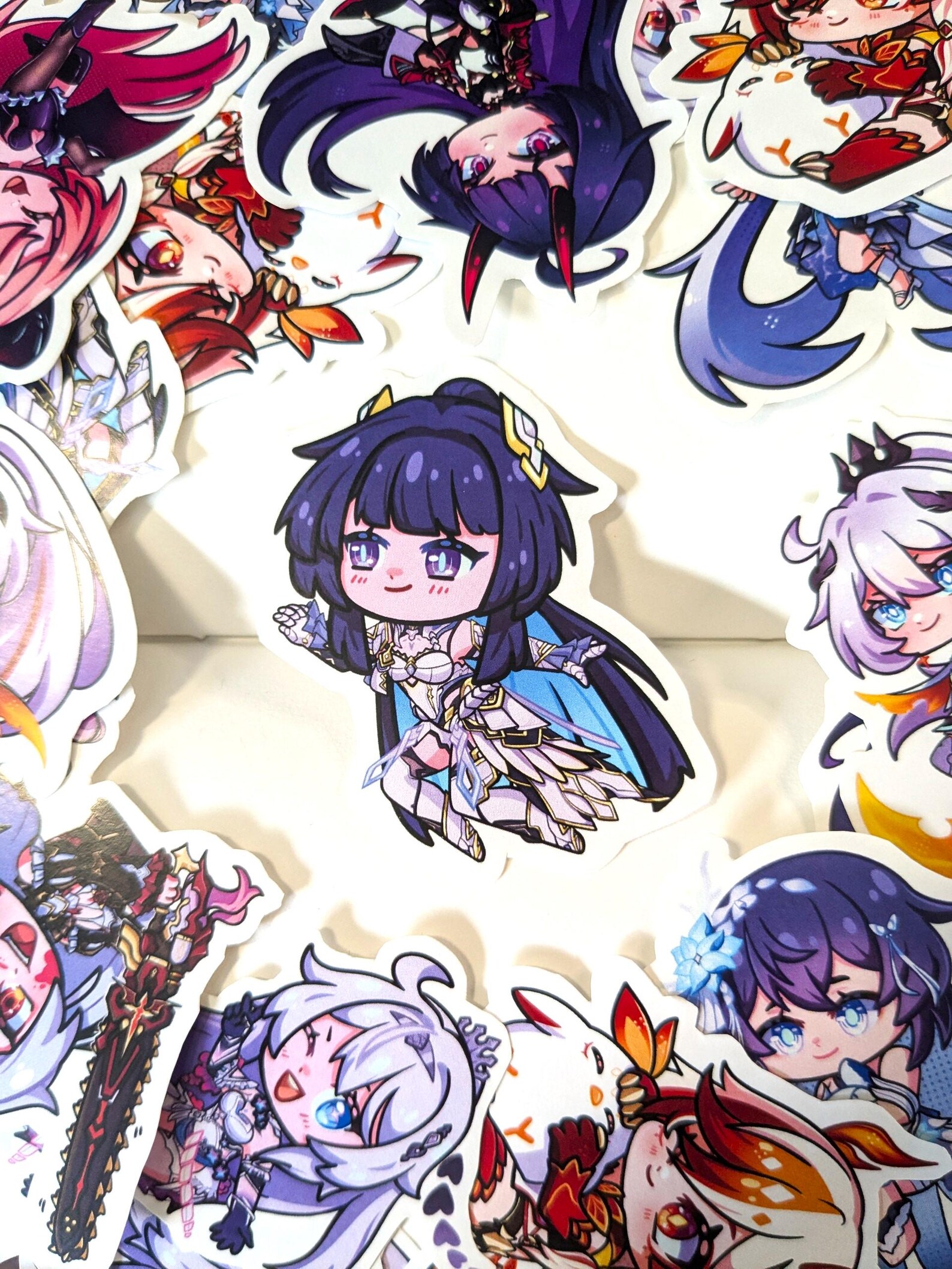 Honkai Impact 3rd Cute Chibi Stickers - Etsy