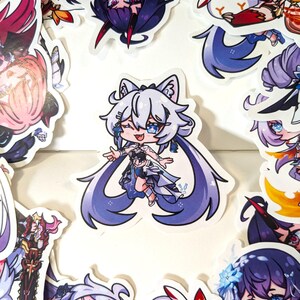 Honkai Impact 3rd Cute Chibi Stickers - Etsy