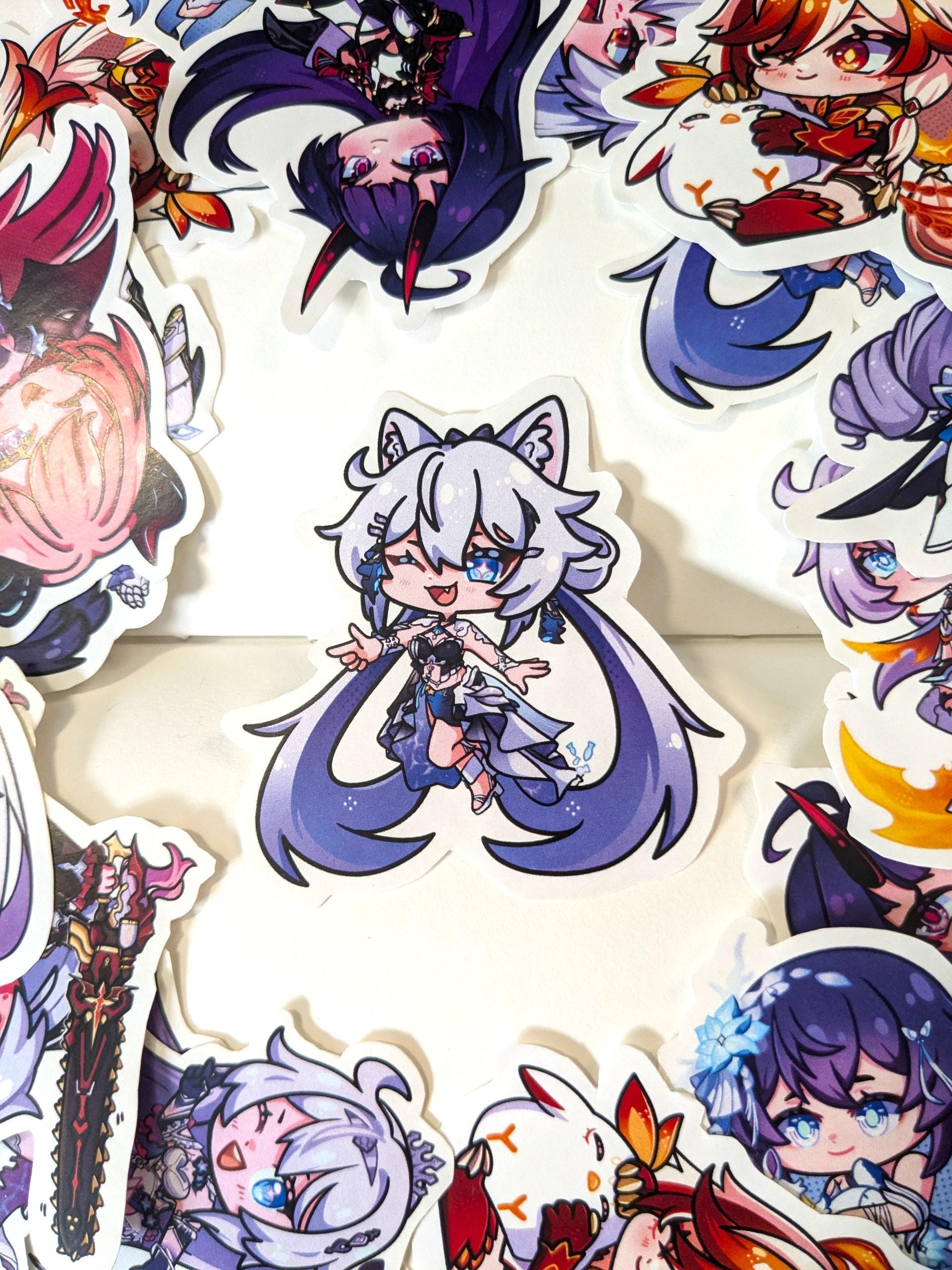 Honkai Impact 3rd Cute Chibi Stickers - Etsy
