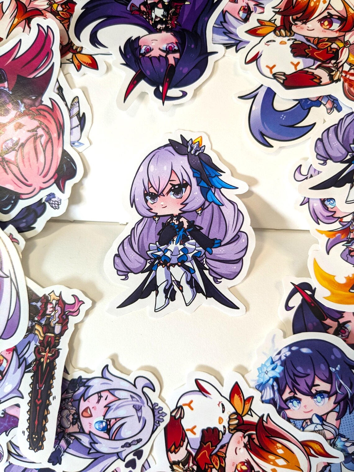 Honkai Impact 3rd Cute Chibi Stickers - Etsy
