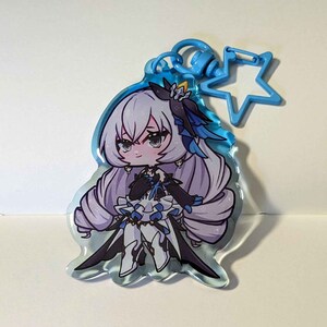 Honkai Impact 3rd Acrylic Keychains - Mei Kiana Bronya Elysia Theresa ...