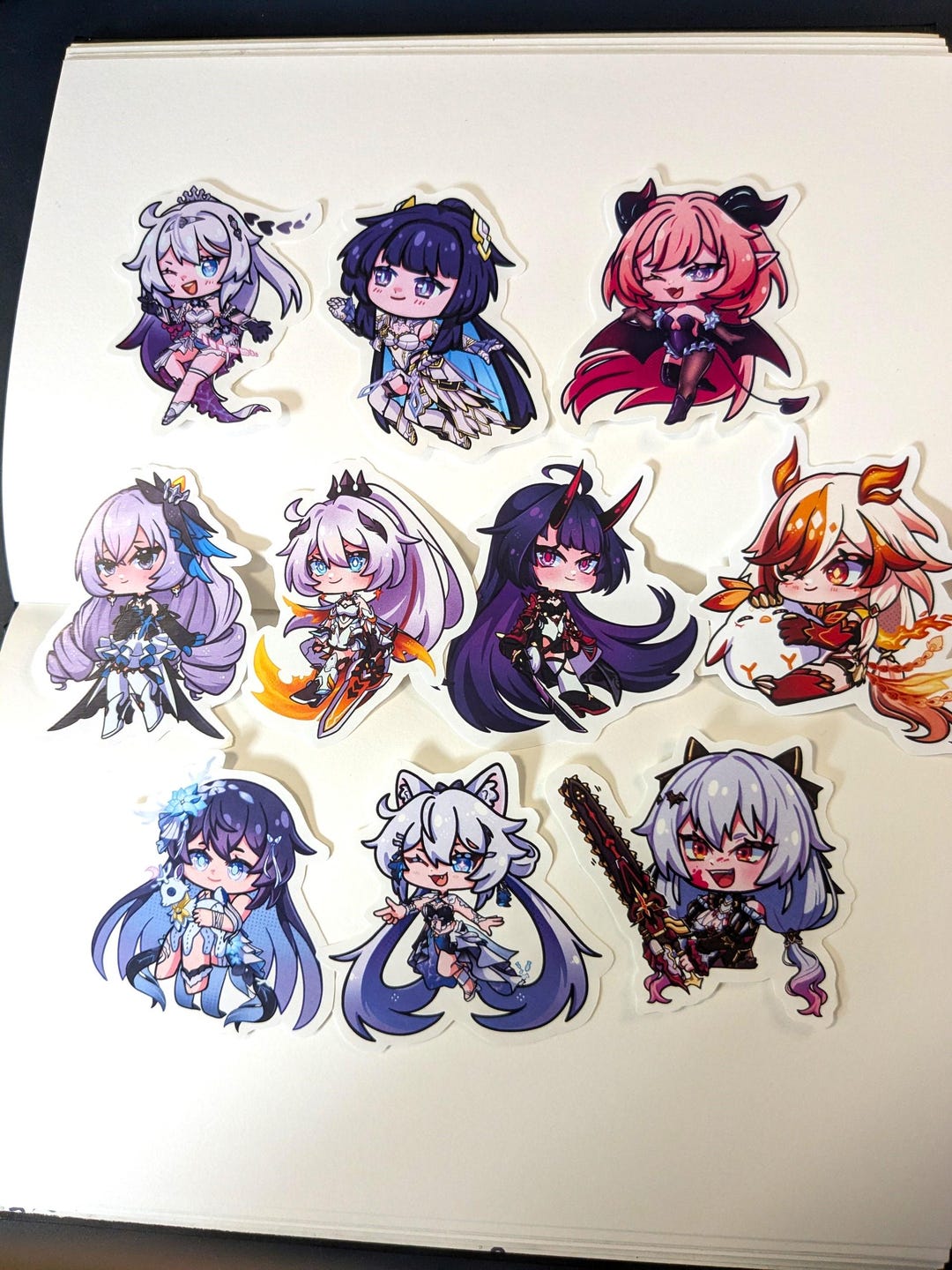 Honkai Impact 3rd Cute Chibi Stickers - Etsy