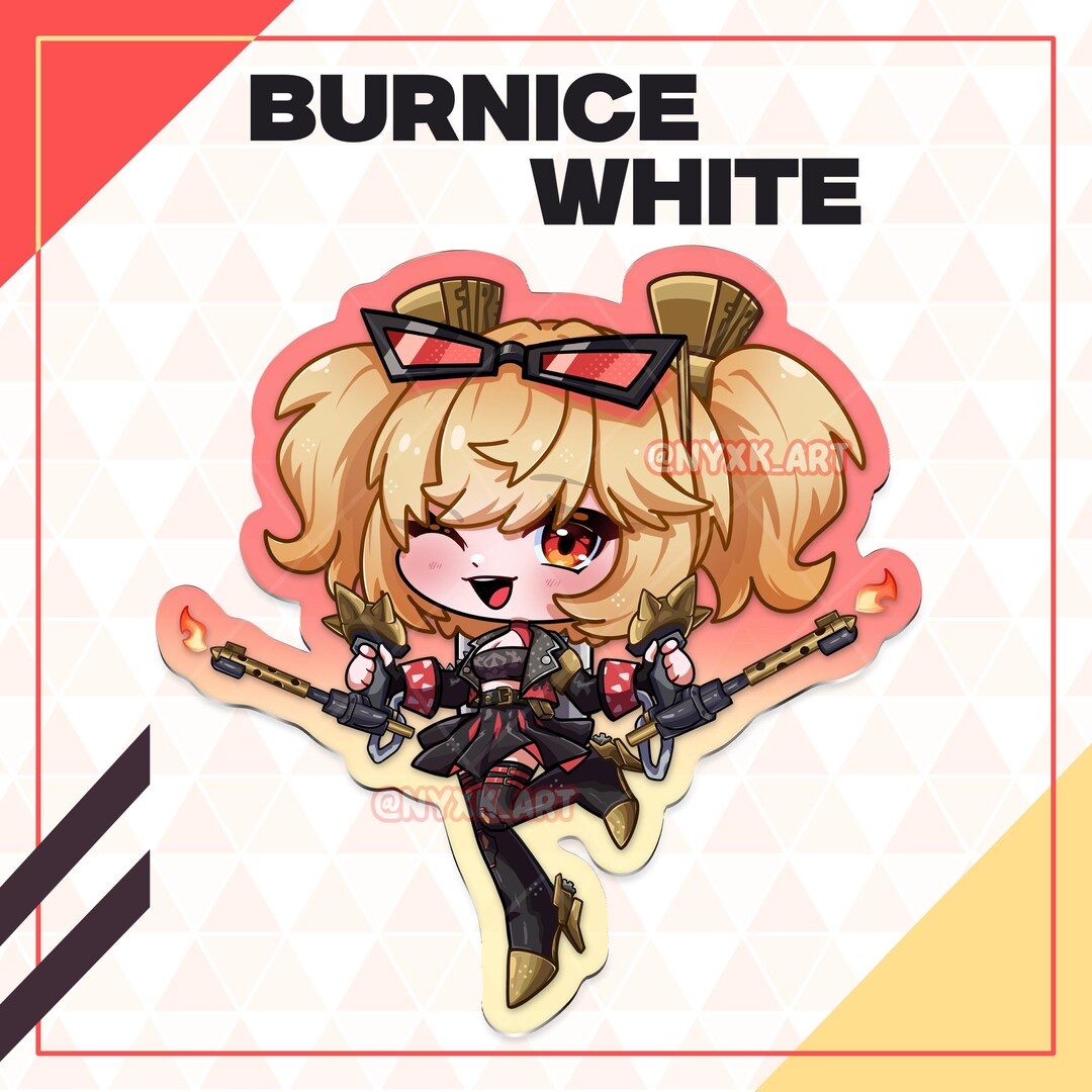 Zenless Zone Zero PRE ORDER Burnice White Acrylic Keychain - Etsy