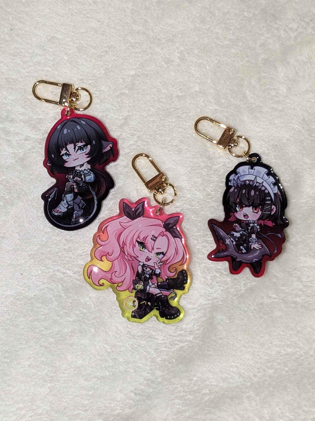 Zenless Zone Zero Keychain/sticker · Ellen Joe · Nicole Demara · Jane ...