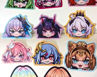 Honkai Impact 3rd Cute Chibi Stickers - Etsy