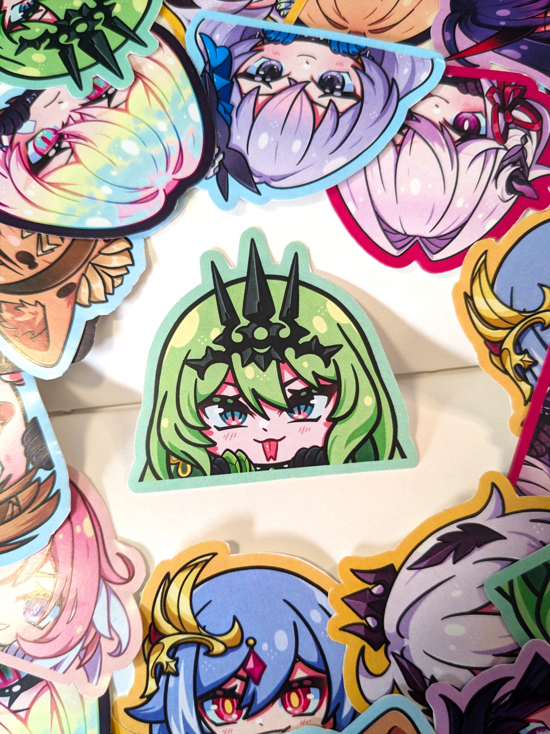 Honkai Impact 3rd Cute Peeker Stickers - Etsy
