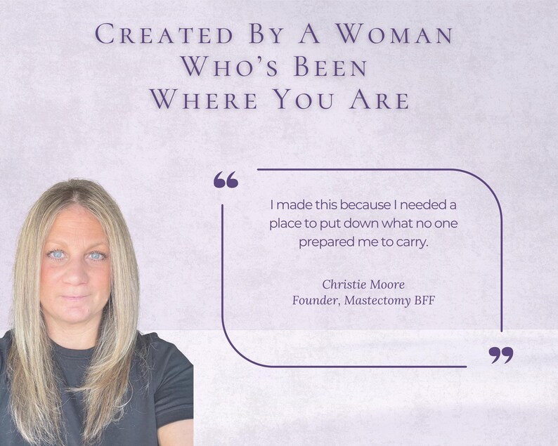 Mastectomy Recovery Journal | Breast Cancer Emotional Support ...